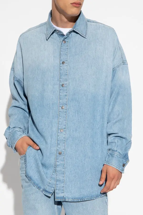 DIESEL® D-kama Long-sleeve Denim Shirt