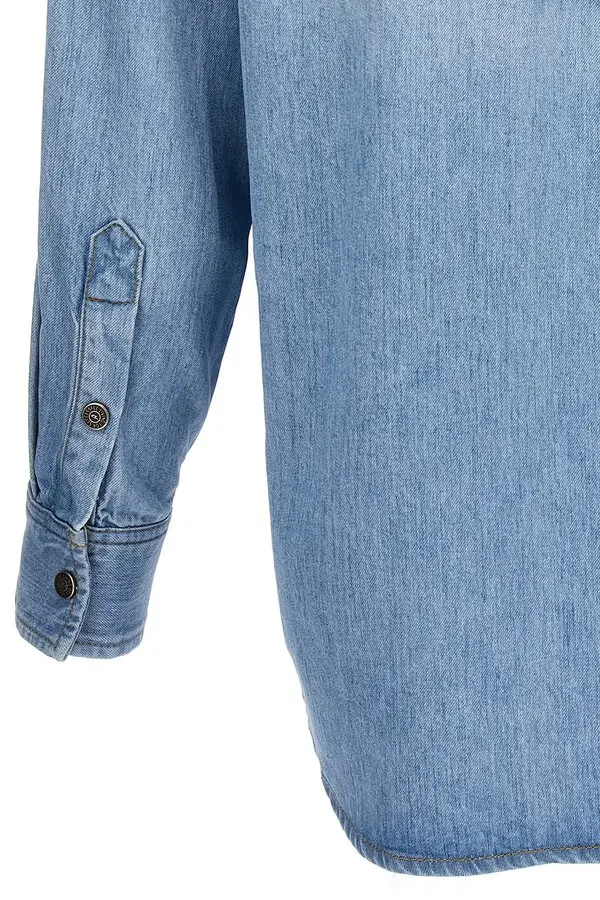 DIESEL® D-kama Long-sleeve Denim Shirt