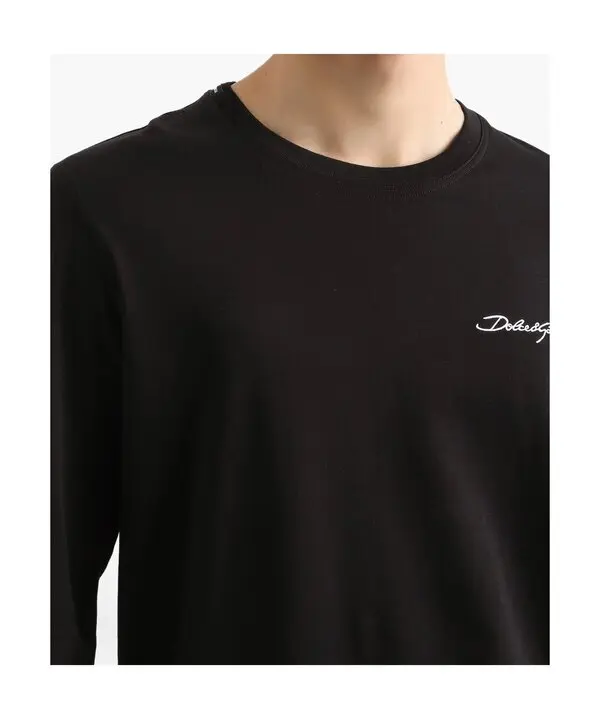 Dolce & Gabbana Dolce Gabbana Logo Embroidered Crewneck T-shirt