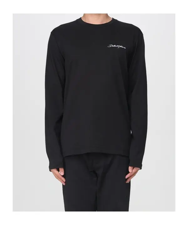 Dolce & Gabbana Dolce Gabbana Logo Embroidered Crewneck T-shirt