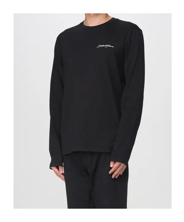 Dolce & Gabbana Dolce Gabbana Logo Embroidered Crewneck T-shirt
