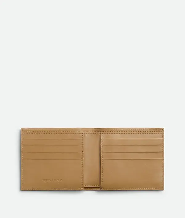 Bottega Veneta Intrecciato Bi-fold Wallet - Black