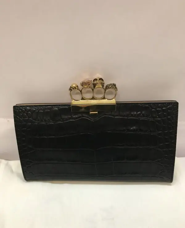 Alexander McQueen Knuckle Duster Clutch Bag
