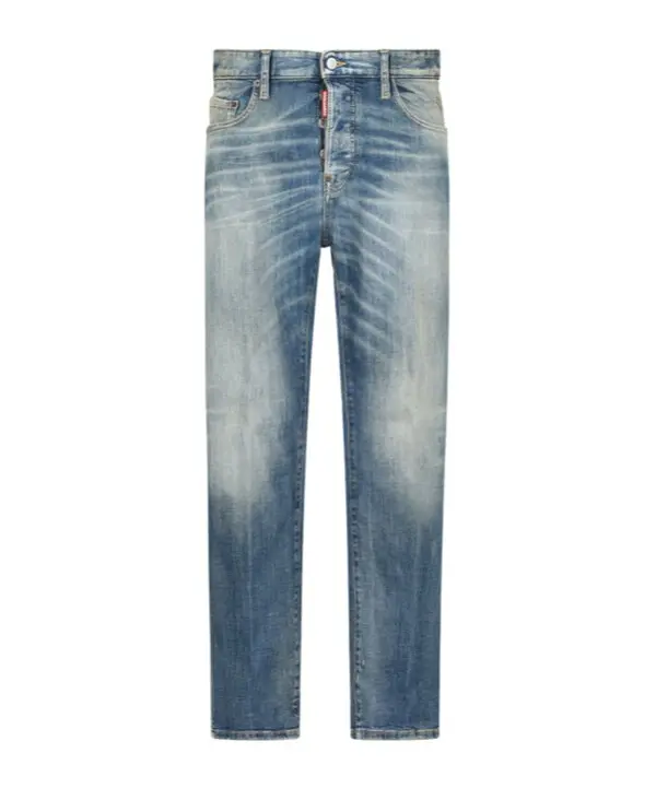 Dsquared2 642 Straight Leg Jeans - Gray