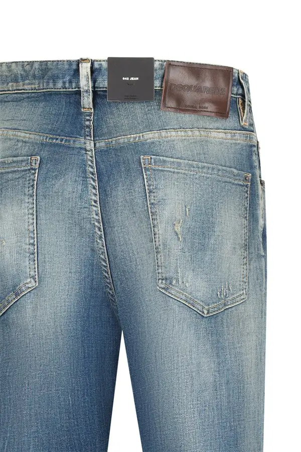 Dsquared2 642 Straight Leg Jeans - Gray