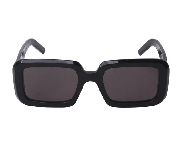 Saint Laurent Square Frame Tinted Sunglasses - Black