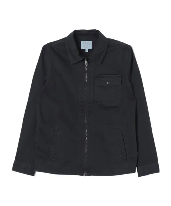 Woolrich Zip-up Long-sleeve Shirt
