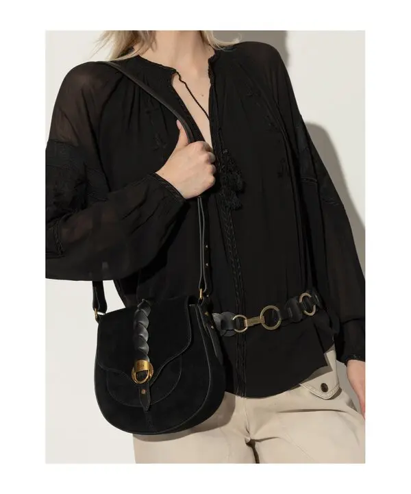 Isabel Marant Étoile Altay Small Shoulder Bag - Black