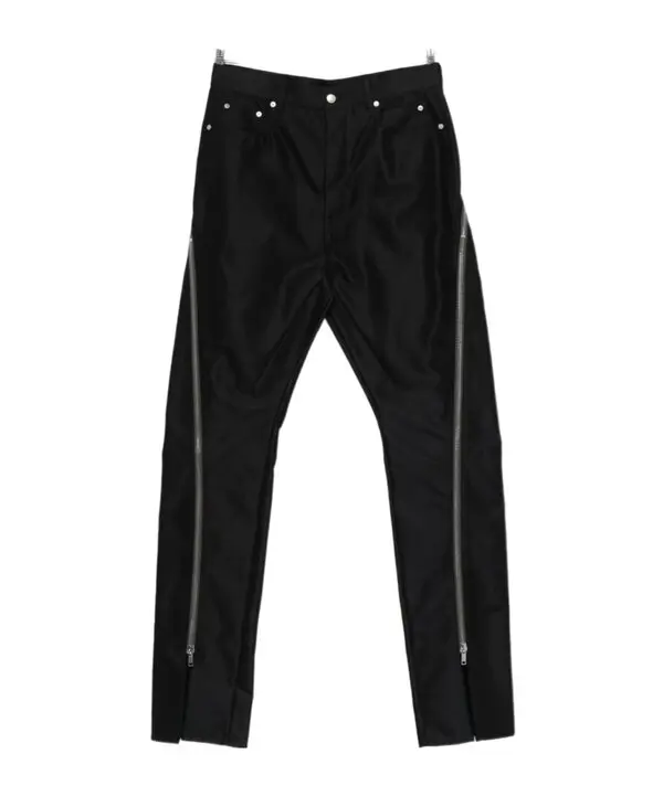 Rick Owens Bolan Banana Straight Leg Pants - Black