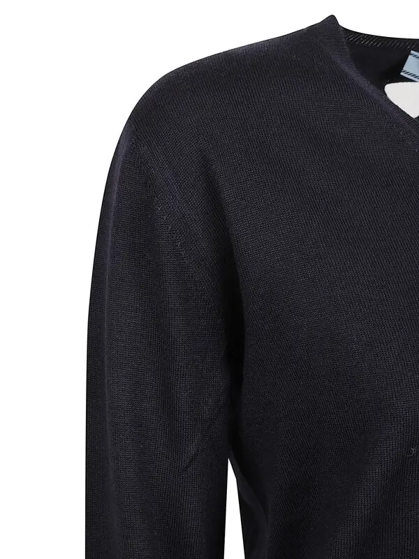 Prada Wool V-neck Sweater