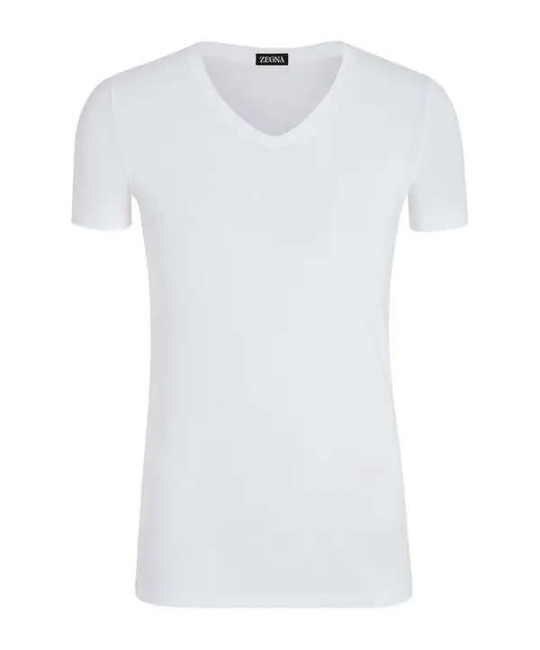 Zegna V-neck T-shirt