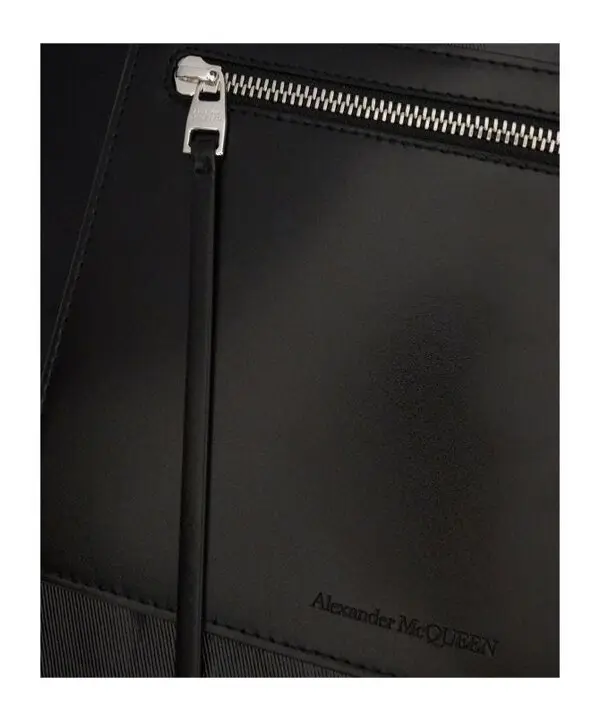 Alexander McQueen Logo Printed Tote Bag