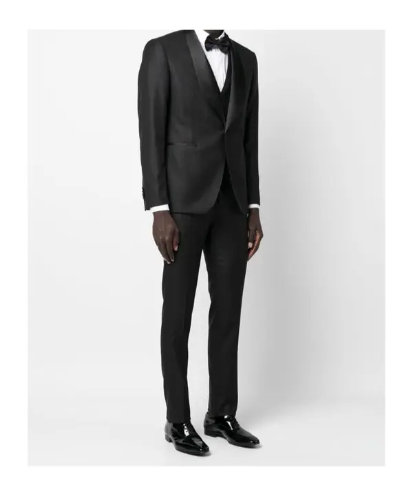 Tagliatore Single-breasted Three-piece Suit - Black