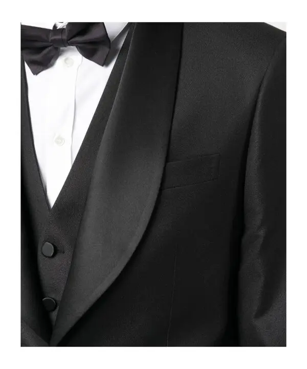 Tagliatore Single-breasted Three-piece Suit - Black