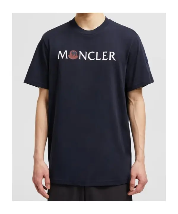 Moncler Logo-printed Crewneck T-shirt