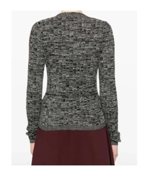 Dries Van Noten V-neck Long-sleeve Knitted Cardigan With Drawstring
