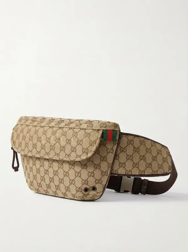 Gucci Small Gg Belt Bag - Beige/ebony