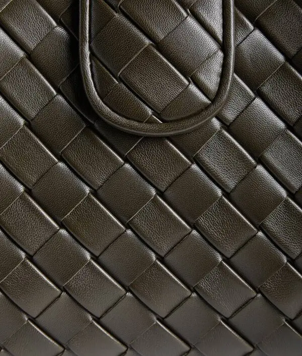 Bottega Veneta Teen Lauren 1980 With Chain Bag - Khaki