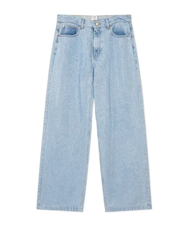 Casablanca Crystal Embellished Jeans