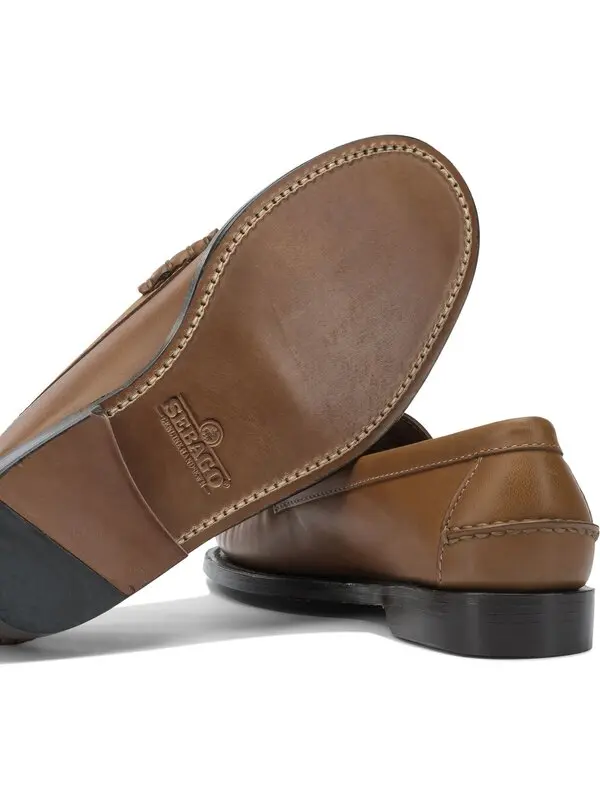 SEBAGO Horsebit Leather Loafers