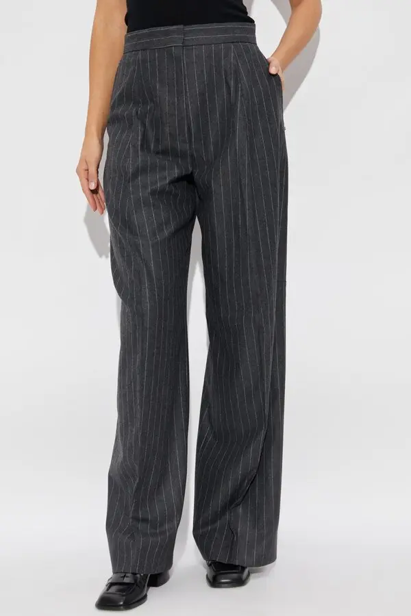 Sportmax Belgio Striped Wide-leg Trousers