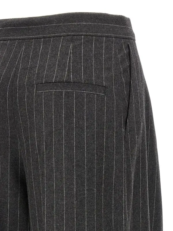 Sportmax Belgio Striped Tailored Trousers