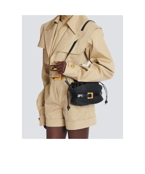 Balmain Shuffle Mini Bag - Black