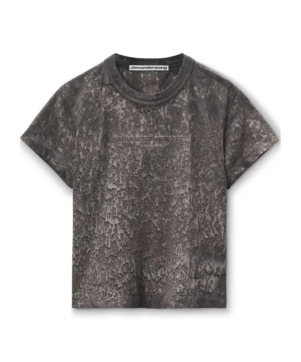 Alexander Wang Splatter-wash Crewneck T-shirt