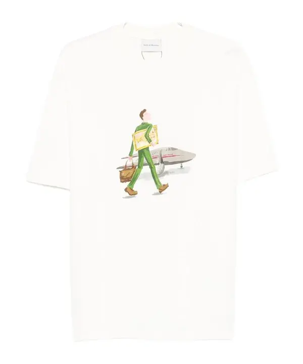 Drole De Monsieur Drôle De L'homme Au Tableau T-shirt - Nude