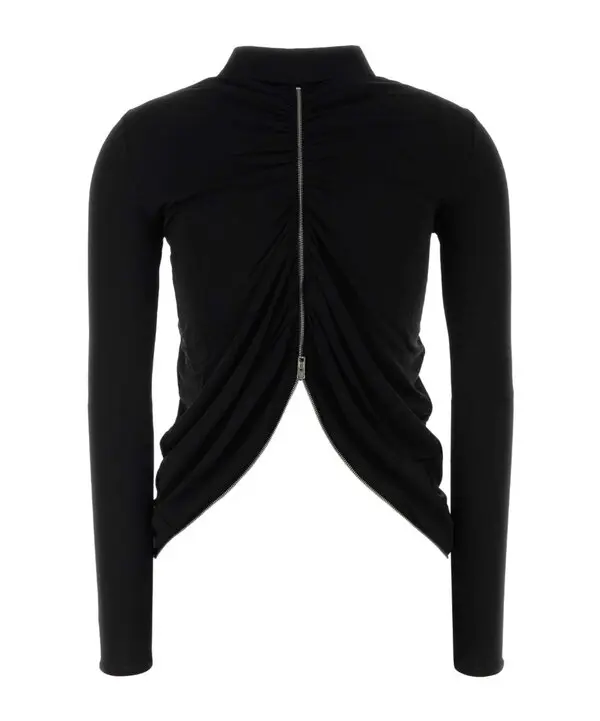 Alexander Wang Draped Zipped Shirt