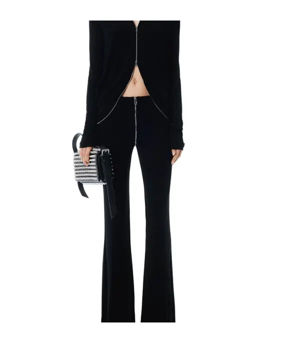 Alexander Wang Draped Zipped Shirt