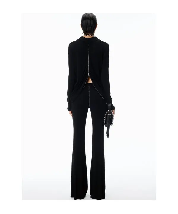 Alexander Wang Draped Zipped Shirt