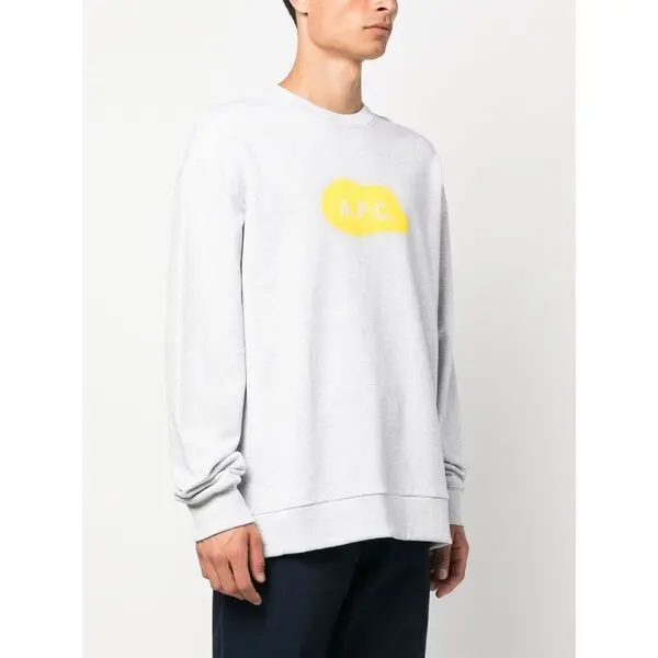 A.p.c. Logo-printed Crewneck Sweatshirt