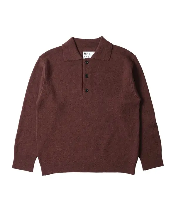 MARGARET HOWELL Mhl. Oversized Knitted Polo
