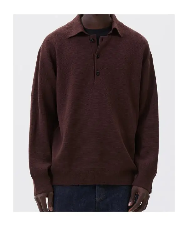 MARGARET HOWELL Mhl. Oversized Knitted Polo
