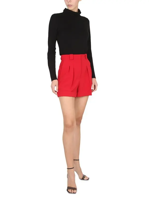 Moschino Belted Tailored Shorts