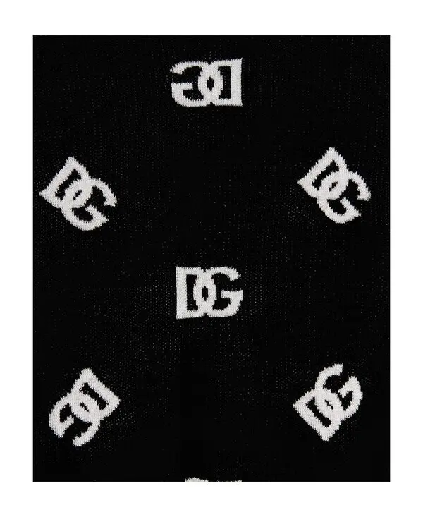 Dolce & Gabbana Dg Intarsia Knit Crewneck Sweater