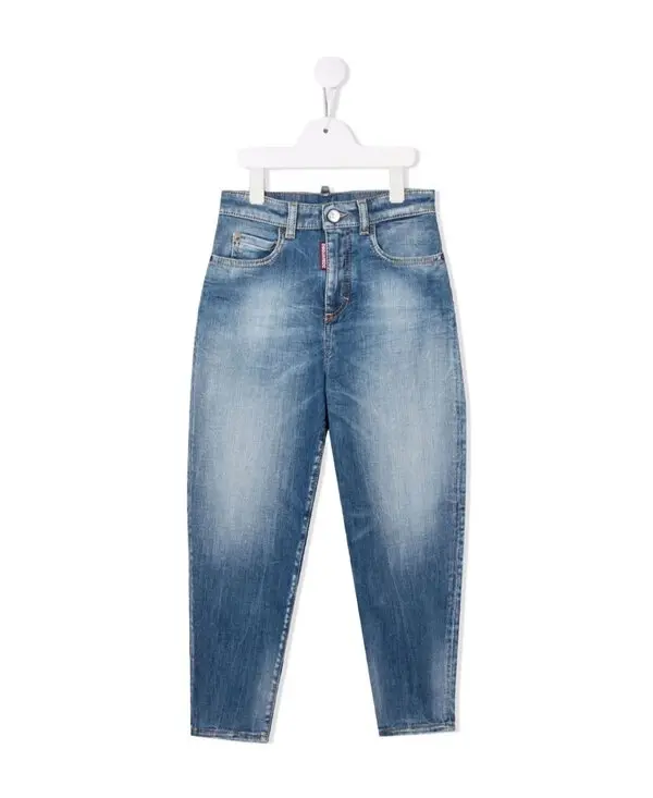 Dsquared2 Logo Belt-loop Jeans