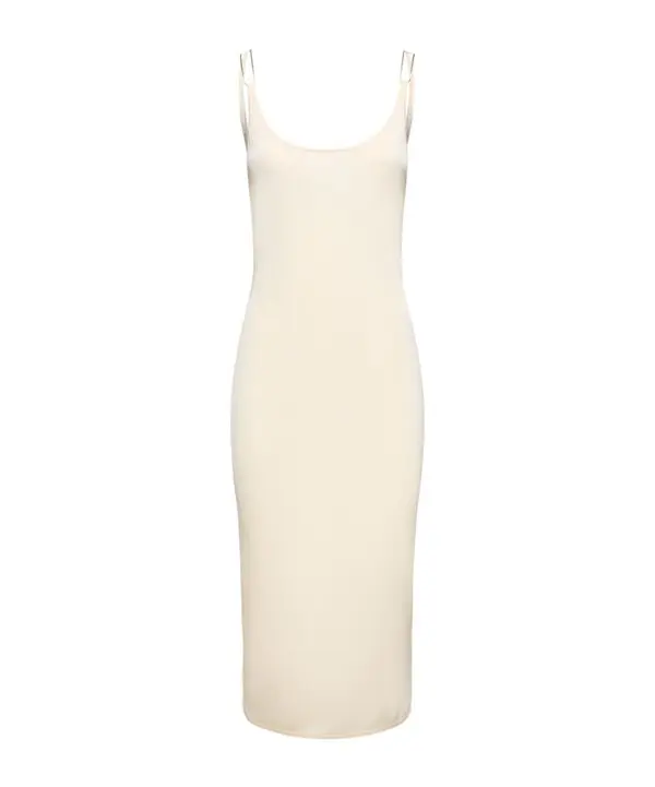 DION LEE Midi Slip Dress - White