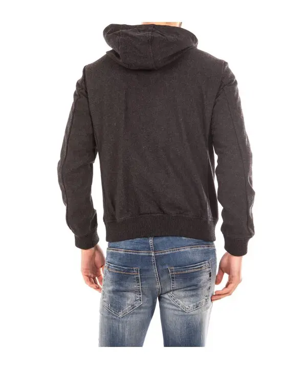 Emporio Armani Long Sleeve Casual Jacket With Hood