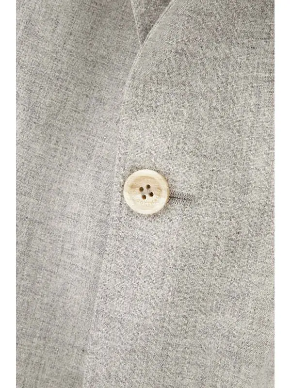 Brunello Cucinelli Single-breasted Blazer - Grey