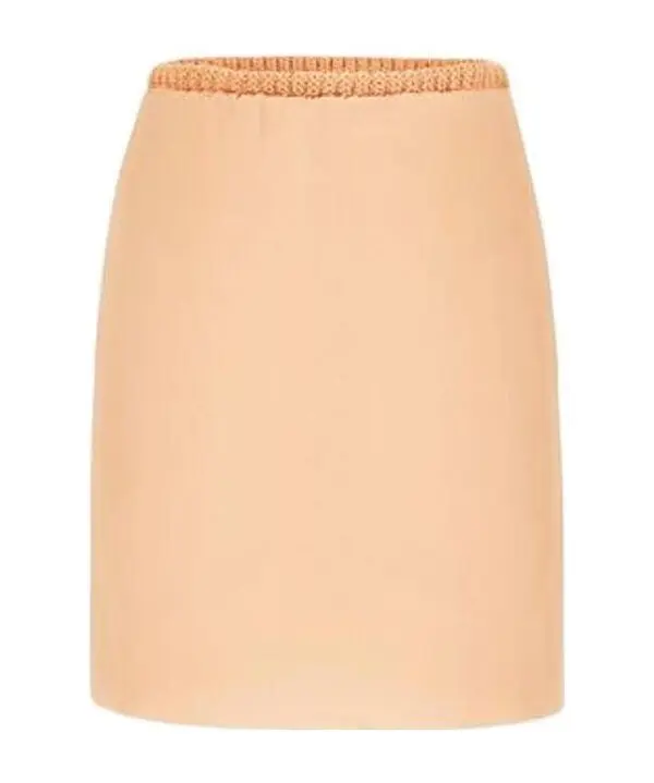 Bottega Veneta Cotton Silk Washed Parachute Skirt
