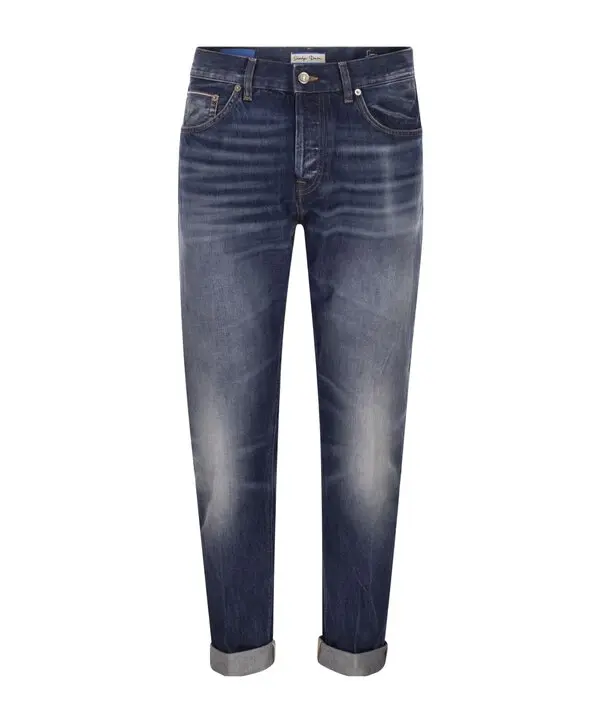 DONDUP Icon Regular-fit Five-pocket Jeans - Black