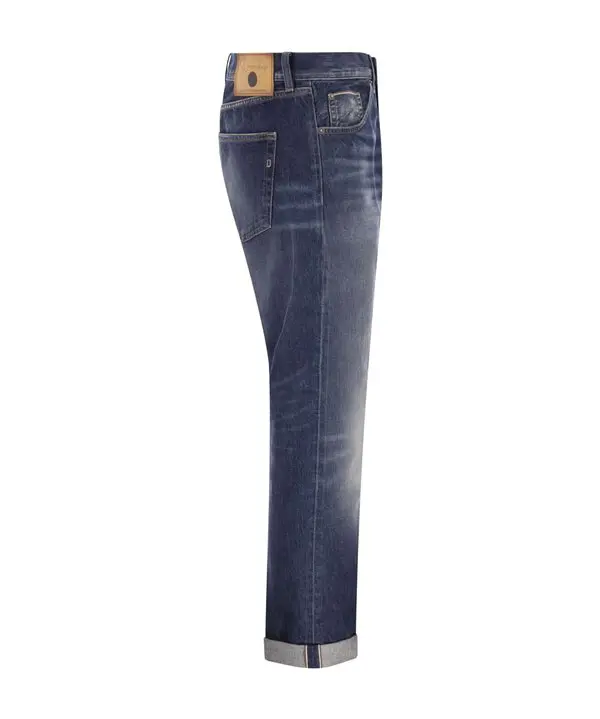 DONDUP Icon Regular-fit Five-pocket Jeans - Black