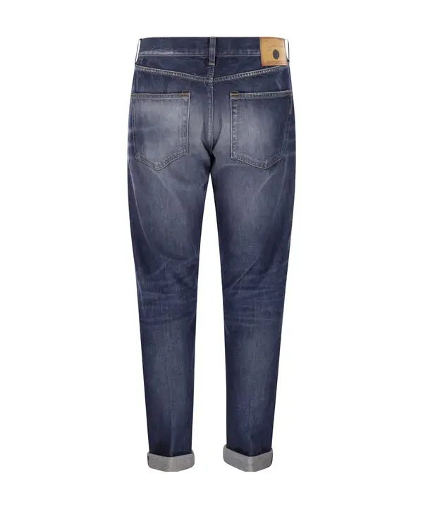 DONDUP Icon Regular-fit Five-pocket Jeans - Black