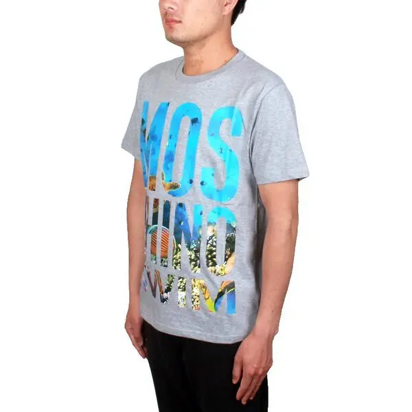 Moschino Ocean Printed Short-sleeved T-shirt