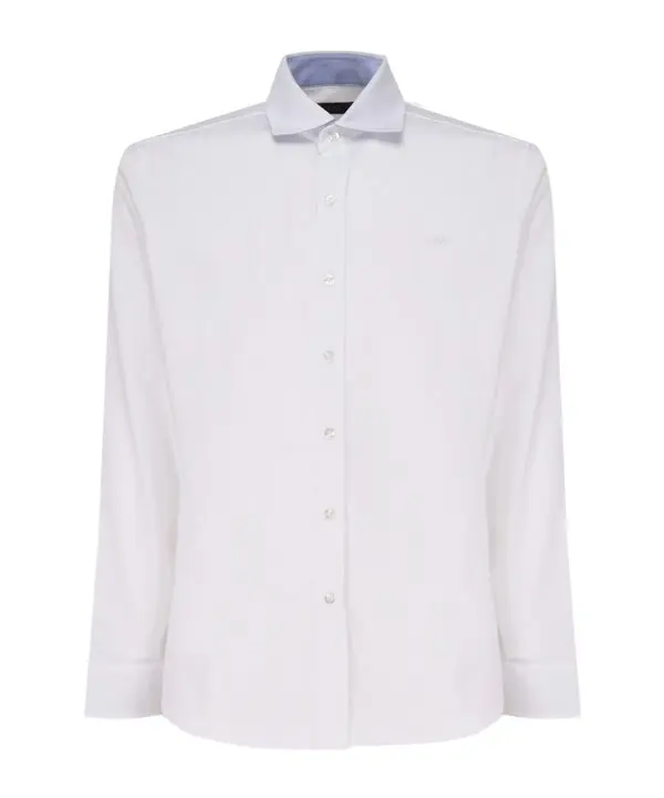 FAY Long-sleeved Shirt - White
