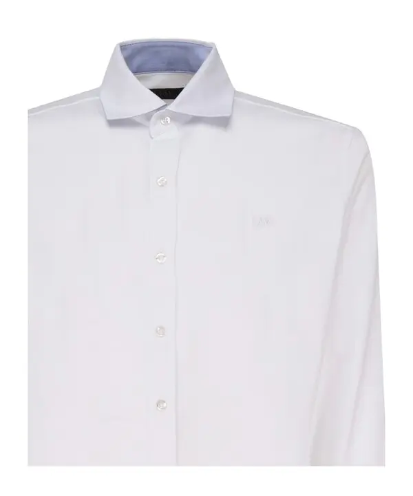FAY Long-sleeved Shirt - White