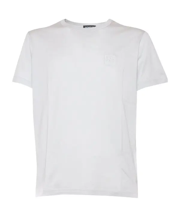 DONDUP Logo Embroidered Crewneck T-shirt