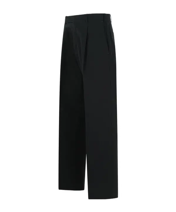 PT TORINO Quindici Pleated Trousers - Black